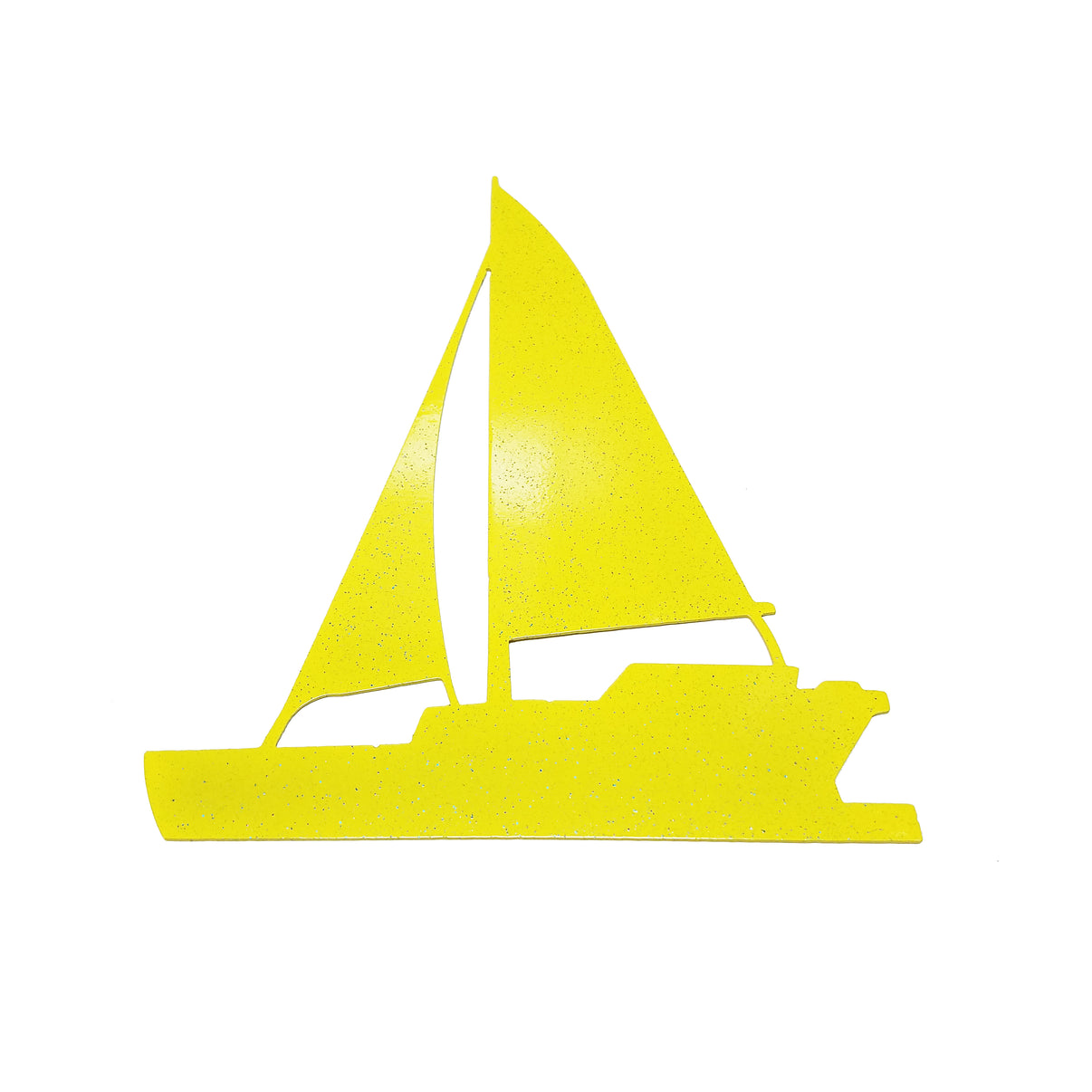 Bass Boat Yellow Trawler Powder Coating – PowderBuyThePound