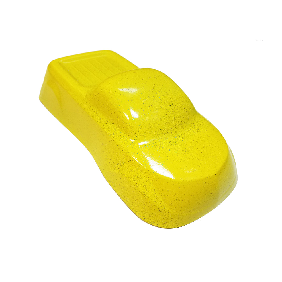 Bass Boat Yellow Trawler Powder Coating – PowderBuyThePound